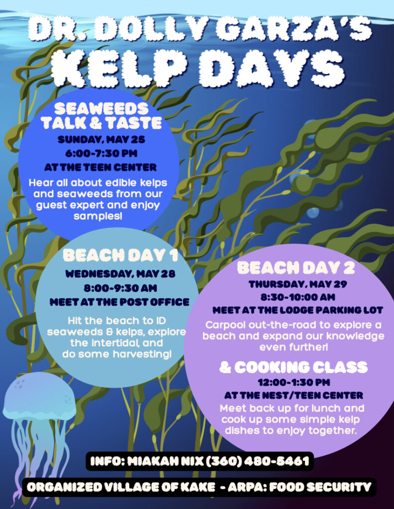 Kelp Days with Dr. Dolly Garza - Organized Village of Kake