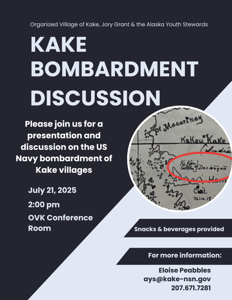 US Navy Bombardment of Kake: Presentation & Discussion - Organized ...